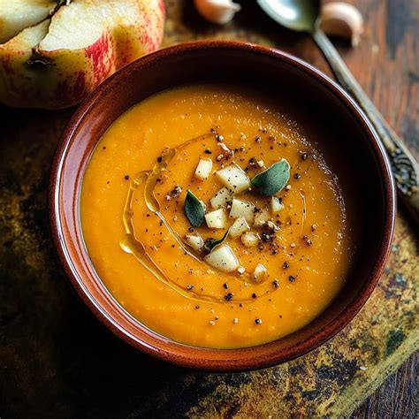 Sweet Potato And Apple Soup Tasty Quick