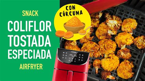¡prepara Deliciosas Recetas De Coliflor Con Tu Airfryer Deporte Y