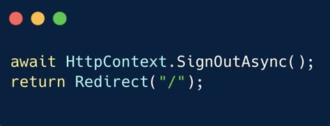 Aspnet Dotnet Webdevelopment Csharp Logout Codingtips Learn Dotnet Core