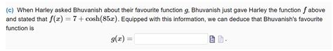 Solved Bhuvanish Has A Favourite Continuous Odd Function