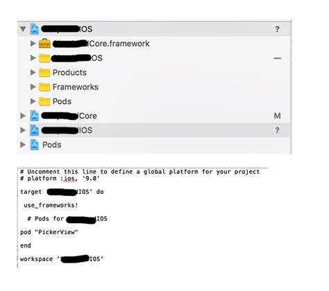 Ios I Added Pods To An Existing File And It Made Another Project In My Workspace Stack Overflow