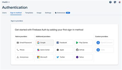 65 chatos add firebase auth