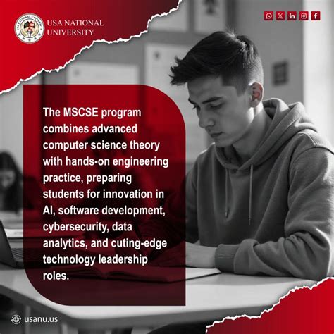 advance your tech career with the mscse program at usanu from ai to