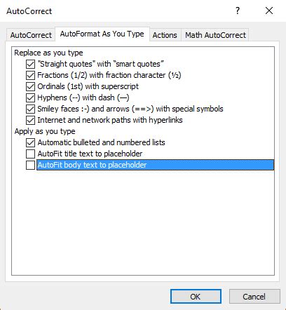 How To Turn Off Automatic Text Resizing In PowerPoint