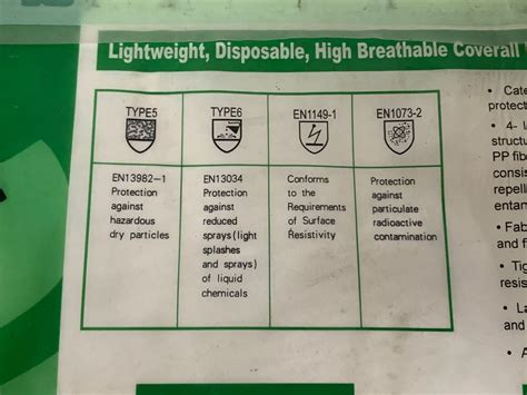 5x Lakeland Safegard 76 Type 5 6 SMMS Protective Coveralls Clothing ...