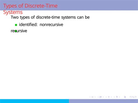 Dsp Implementation Of Discrete Time System Ppt
