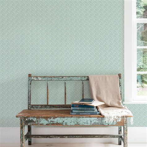 Galerie Stained Glass Stripe Wallpaper G56693 Emerald Green
