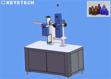 Glass Bottle Visual Inspection System With High Resolution Display Screen