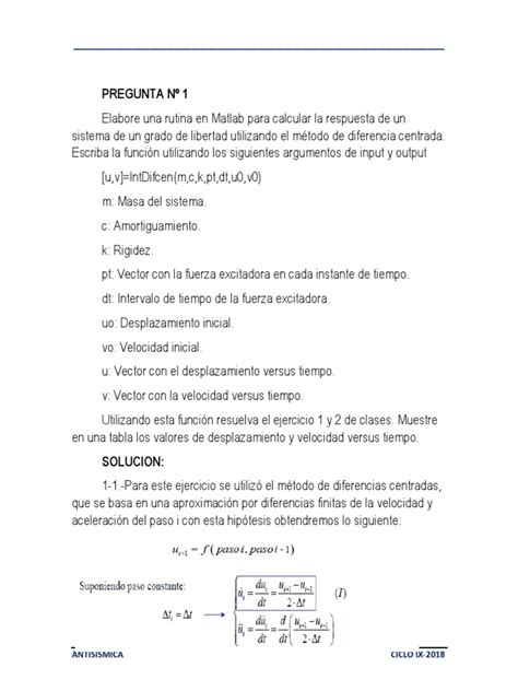 Rutina En Matlab Pdf Velocidad Vector Euclidiano