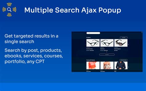 Multiple Search Ajax Popup 368679 Templatemonster