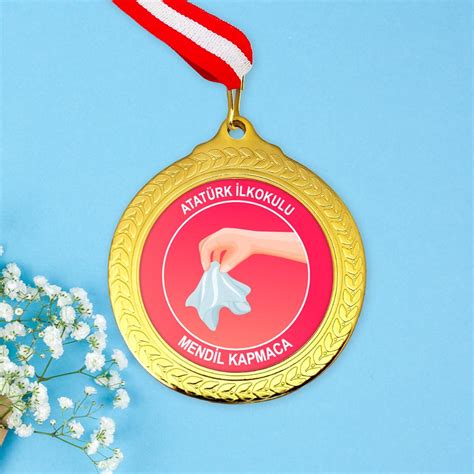 Mendil Kapmaca Madalyası 9 Okul Hediyem Kişiye özel ürünlerde 16 Yıllık Tecrübe