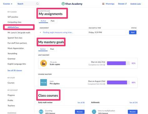 New And Improved Learner Homepage Khan Academy Help Center