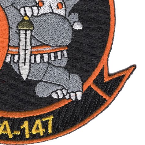 Vfa 147 Patch Strike Fighter Squadron Argonauts Rhino Squadron