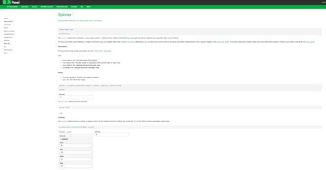 spinner shows value input not spinner · issue 1172 · holoviz panel