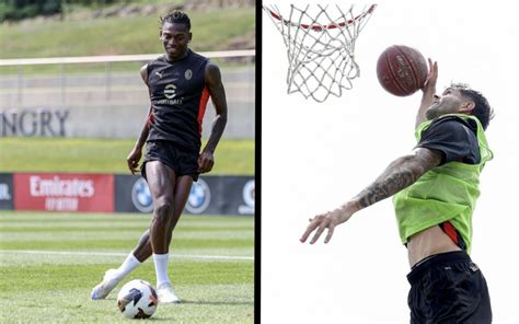 Back With The Pack Leao And Pulisic Return To Training With Milan Squad