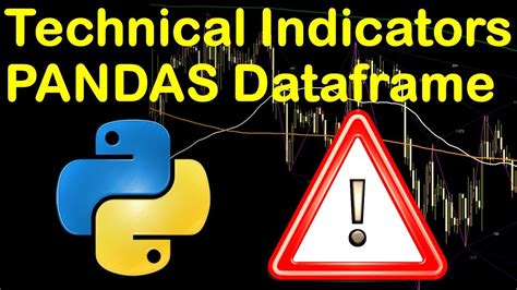 How To Calculate Technical Indicators For Trading Using Pandas Youtube