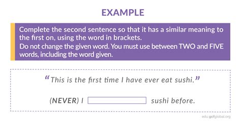 Type Of Writing Exercises Nivel C1 Gcfglobal Idiomas