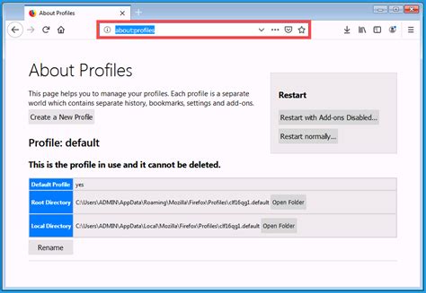 multiple accounts with firefox profiles