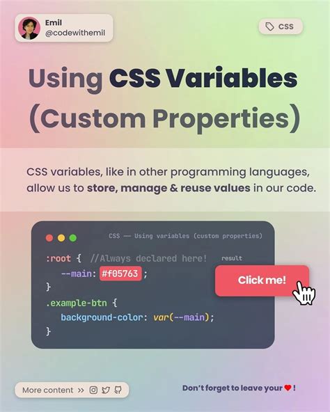 How To Create Css Variables With Css Variables Ram Maheshwari ♾️ Posted On The Topic Linkedin