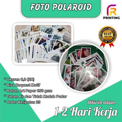 Print 2r Polaroid Photos 6 9cm Waterproof And Does Not Fade Easily Shopee Philippines