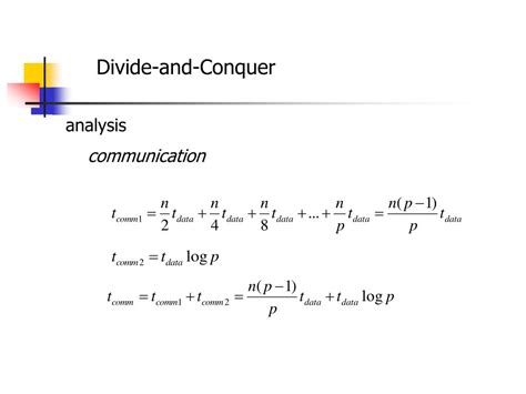 Ppt Partitioning And Divide And Conquer Strategies Powerpoint Presentation Id4387909