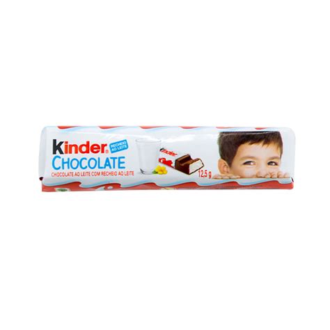 Chocolate Kinder 125g Ferrero Loja Santo Antonio
