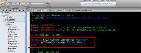 Objective C Delegates In Iphone Stack Overflow