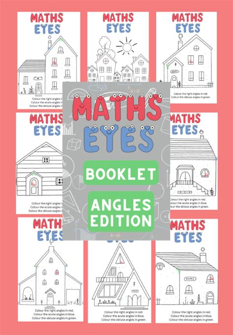 Mash Maths Week Maths Eyes Booklet Angles Edition
