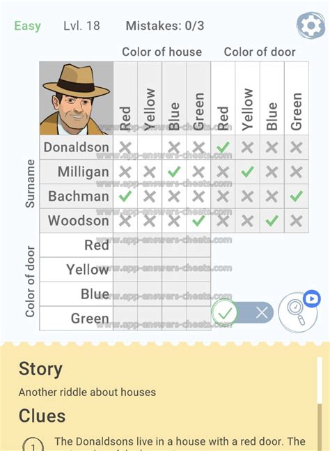 Cross Logic Easy Level App Answers Cheats
