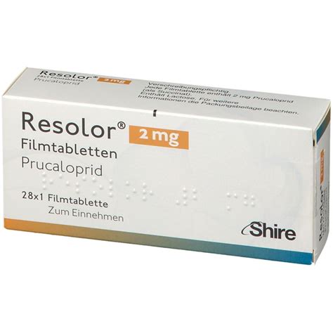 Resolor 2 Mg 28 St Mit Dem E Rezept Kaufen Shop Apotheke
