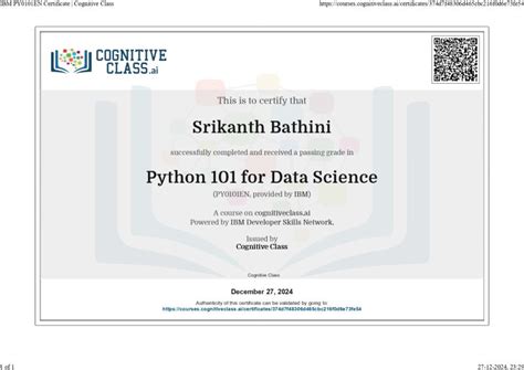 Srikanth Bathini On Linkedin Datascience Python101
