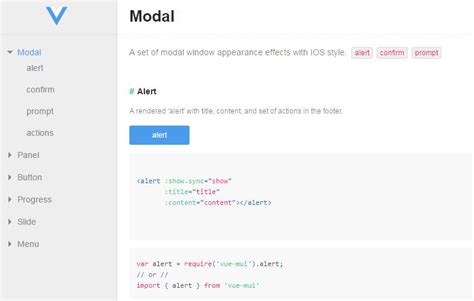 Mobile Components For Vue Js