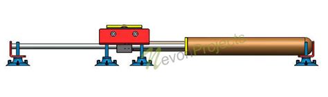 pneumatic powered wall climbing robot