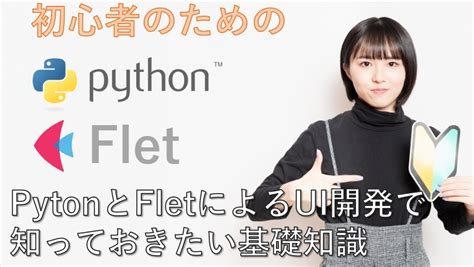 図解PythonとFletによるUI開発で知っておきたい基礎知識 初学者DIYプログラミング入門