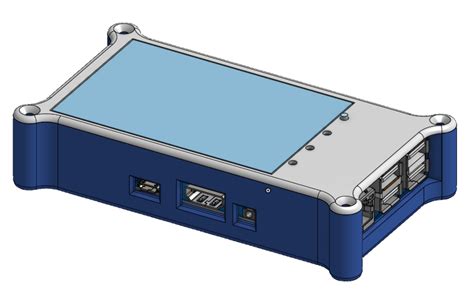 Odroid C1 W 35in Display Case By Pop Devnull Download Free Stl