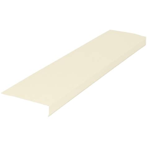 Gentek 1x8x10 Almond Ribbed Aluminum Fascia Home Hardware