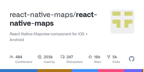 Activity · React Native Mapsreact Native Maps · Github