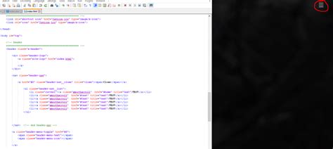 Html How Can I Move The Navigation Bar Stack Overflow