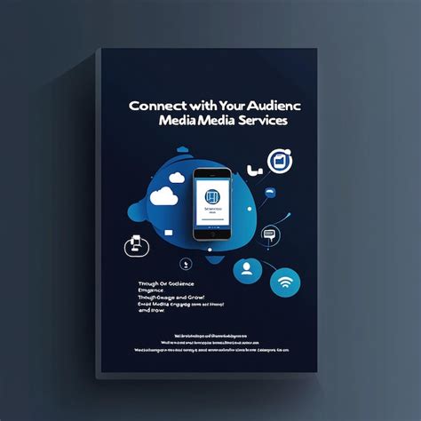 Connect With Your Audience Through Social Media Services Premium Ai Generated Image