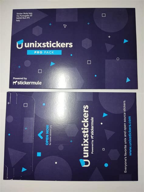 Finally Got Them Unixstickers Rlinuxmasterrace