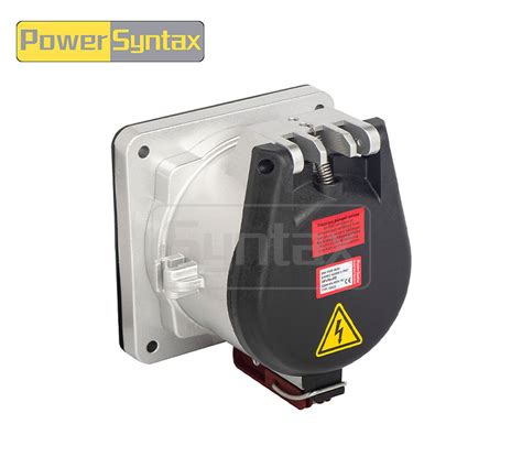 Powersyntax 4p 630 Amp 400v Ip67 Heavy Duty High Current Industrial Socket Receptacle Part No