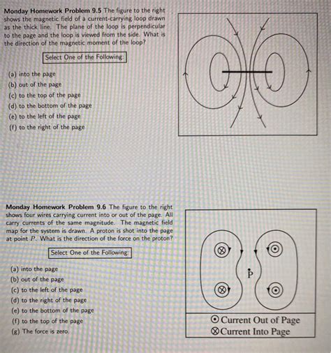 solved monday homework problem 9 5 the figure to the right