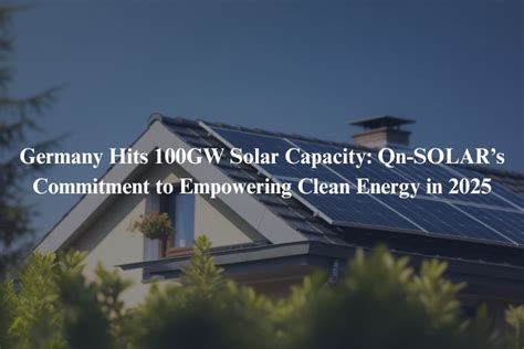 Qn SOLAR Qn SOLAR PV LIMITED N TOPCon Expert