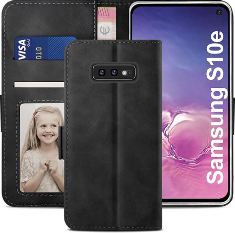 Handyhülle Für Samsung Galaxy S10e Hülle Mit Schutzfolie Standfunktion