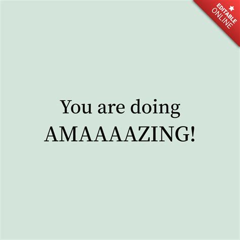 Amazing Positive Quote Instagram Post Design Template Free Design