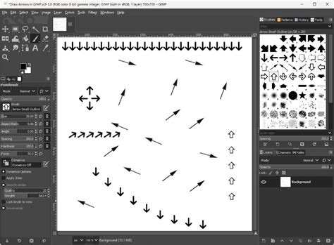 3 Easy Ways To Draw Arrows In GIMP Step By Step