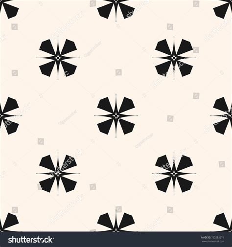 Vector Geometric Ornament Elegant Seamless Pattern Stock Vector