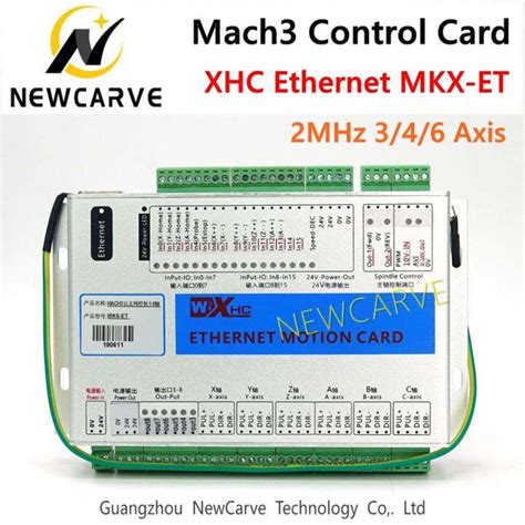 xhc mach3 cnc controller mkx et ethernet breakout board 3 4 6 axis