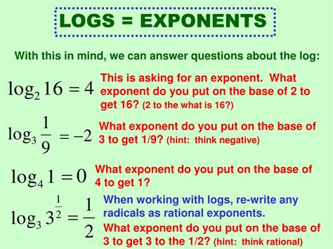 Ppt Logarithmic Functions Powerpoint Presentation Free Download Id