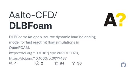 Github Aalto Cfddlbfoam Dlbfoam An Open Source Dynamic Load Balancing Model For Fast